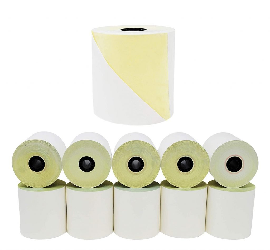 Two Ply Carbonless Rolls in India | Thermal Paper Rolls